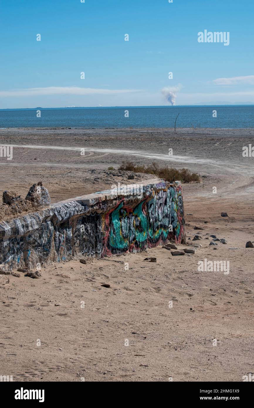 Bombay Beach is a haven for artwork on the shoreline of Salton Sea in ...