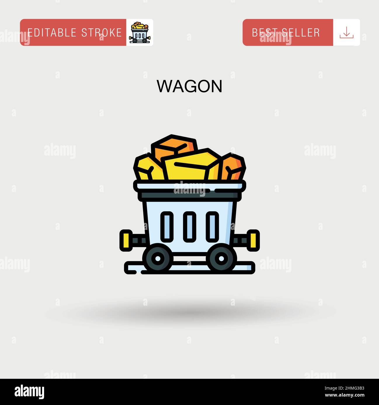 Horse covered wagon Stock Vector Images - Alamy