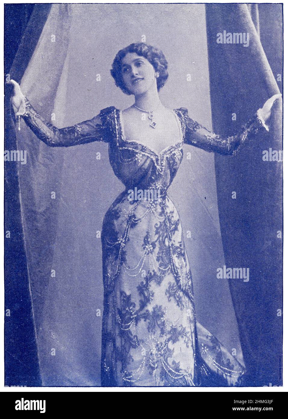 Portrait of Natalina "Lina" Cavalieri - an Italian operatic soprano ...