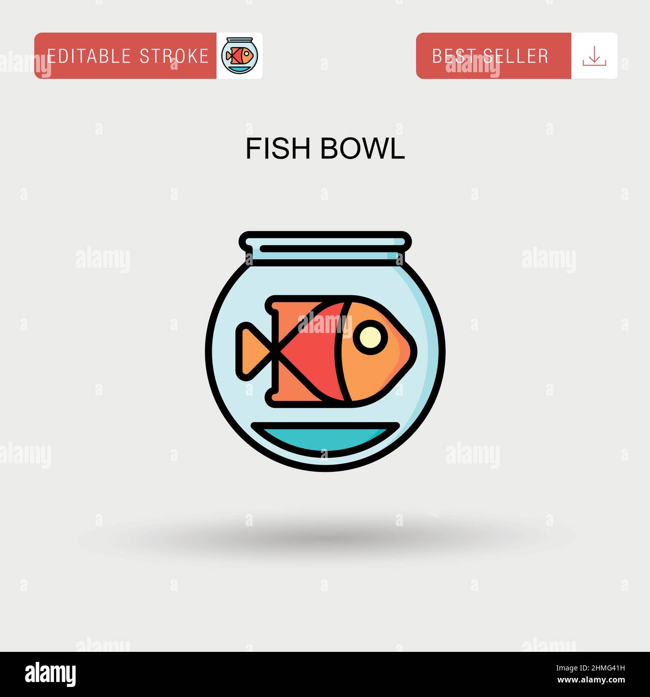 Bowl clear glass bowl Stock Vector Images - Alamy