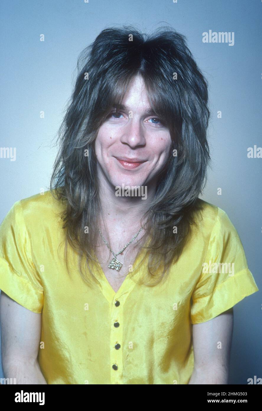 Portrait of Randy Rhodes taken in 1981 Credit: Jeffrey Mayer/ Rock ...