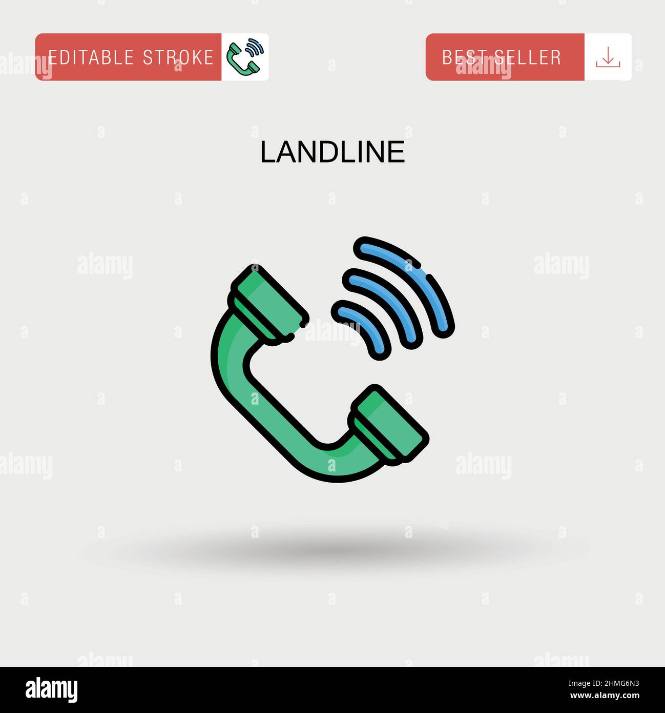 Old landline number Stock Vector Images - Alamy
