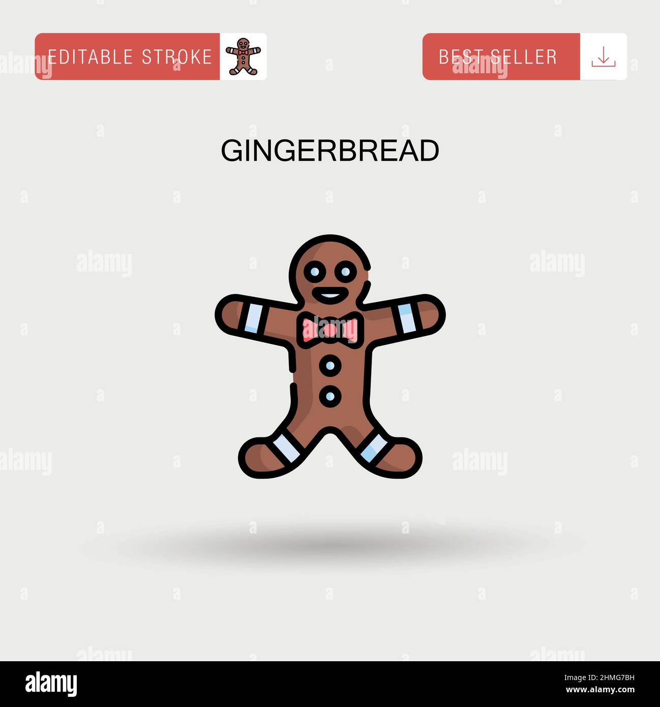 Simple gingerbread cookie star hi-res stock photography and images - Alamy