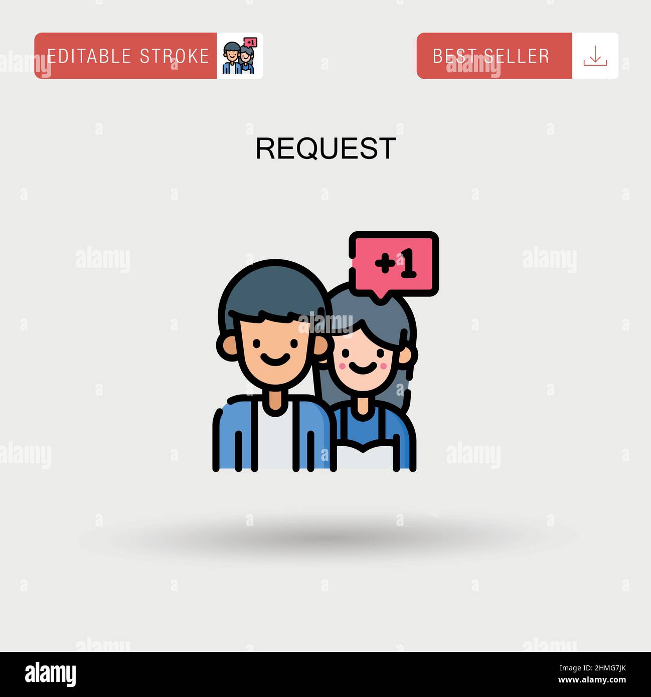 Friend request hi-res stock photography and images - Alamy