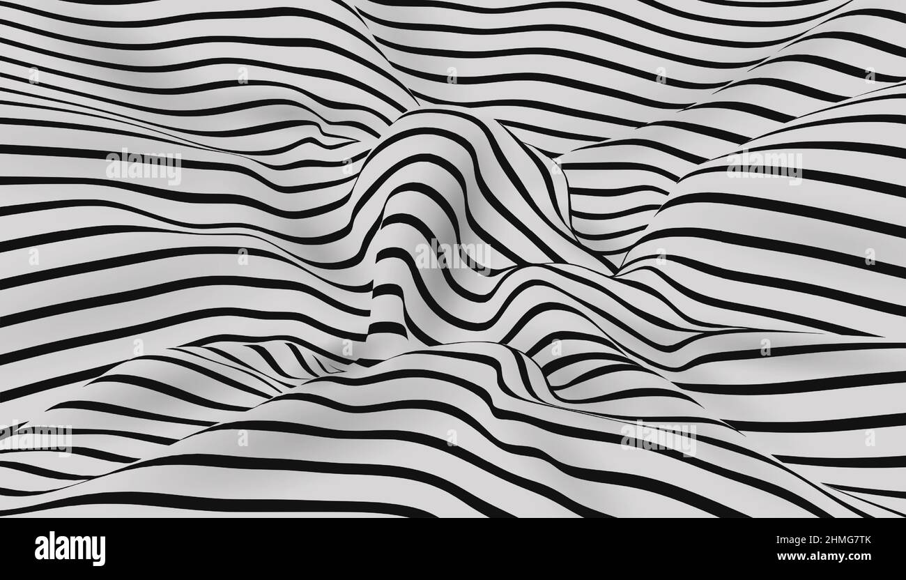 Realistic optical illusion background design Stock Vector Image & Art ...