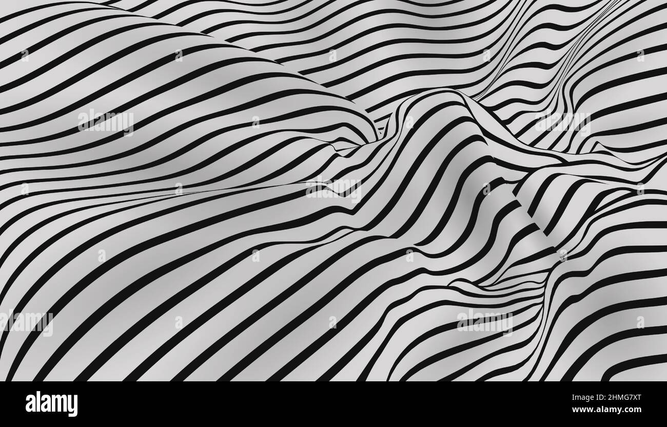 Realistic optical illusion background design Stock Vector Image & Art ...