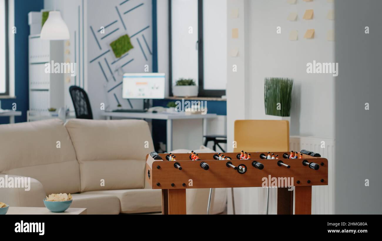 Workplace table football hi-res stock photography and images - Alamy