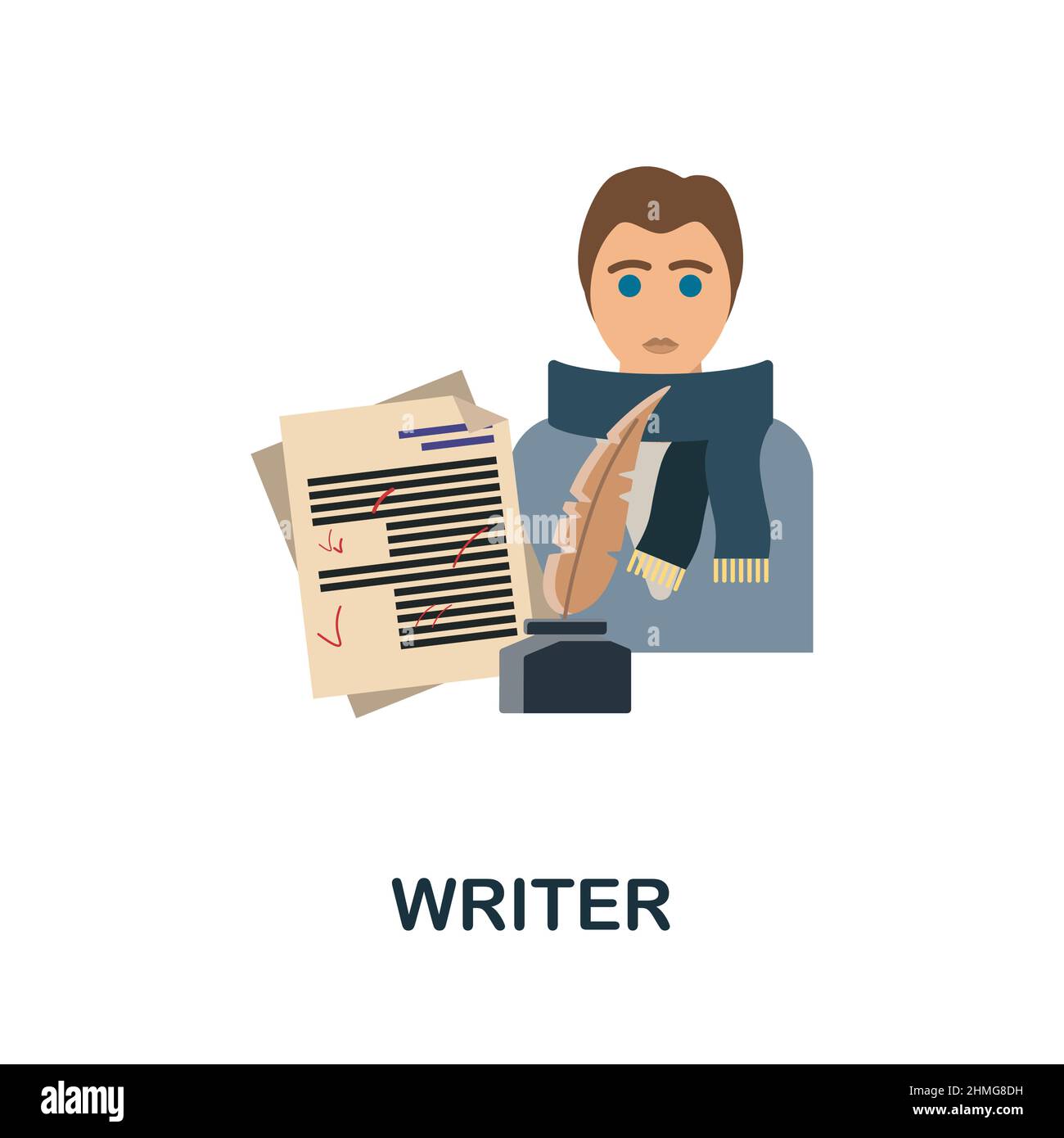 Books editor Stock Vector Images - Alamy