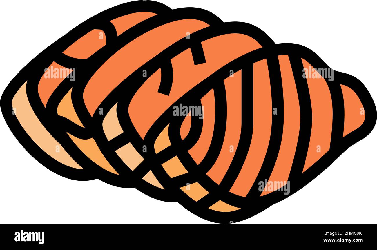 sashimi salmon color icon vector illustration Stock Vector Image & Art ...