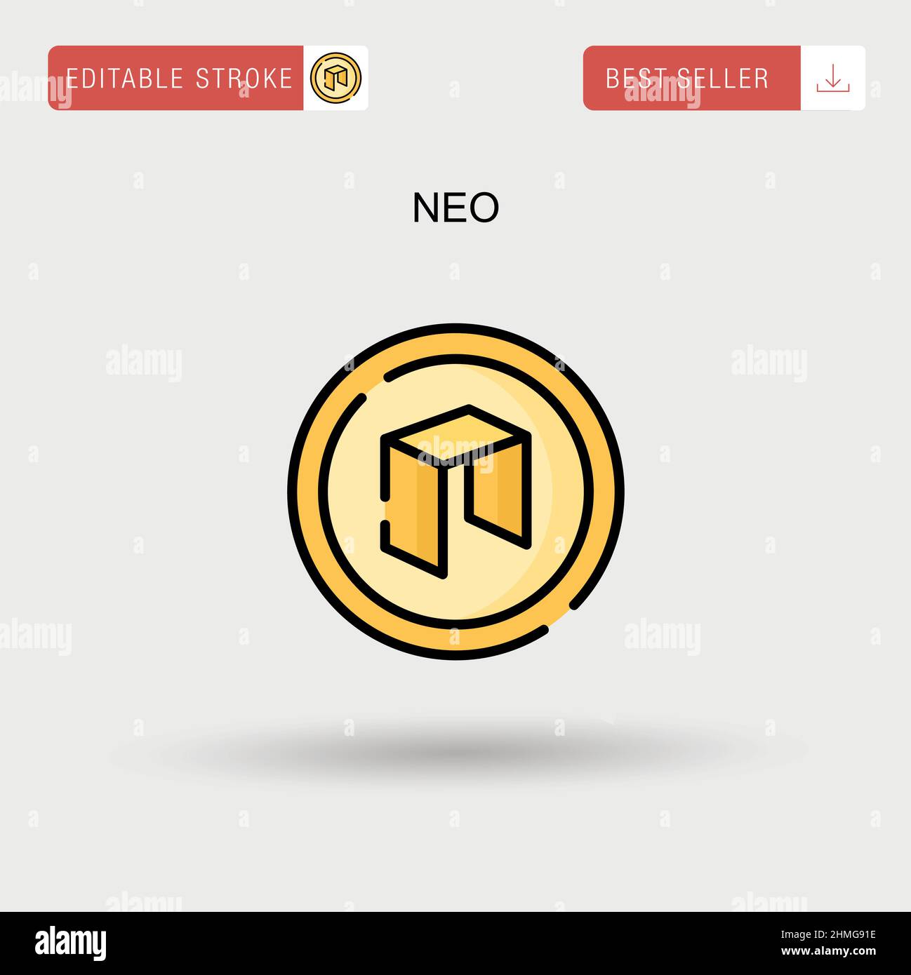 Neo Simple vector icon Stock Vector Image & Art - Alamy