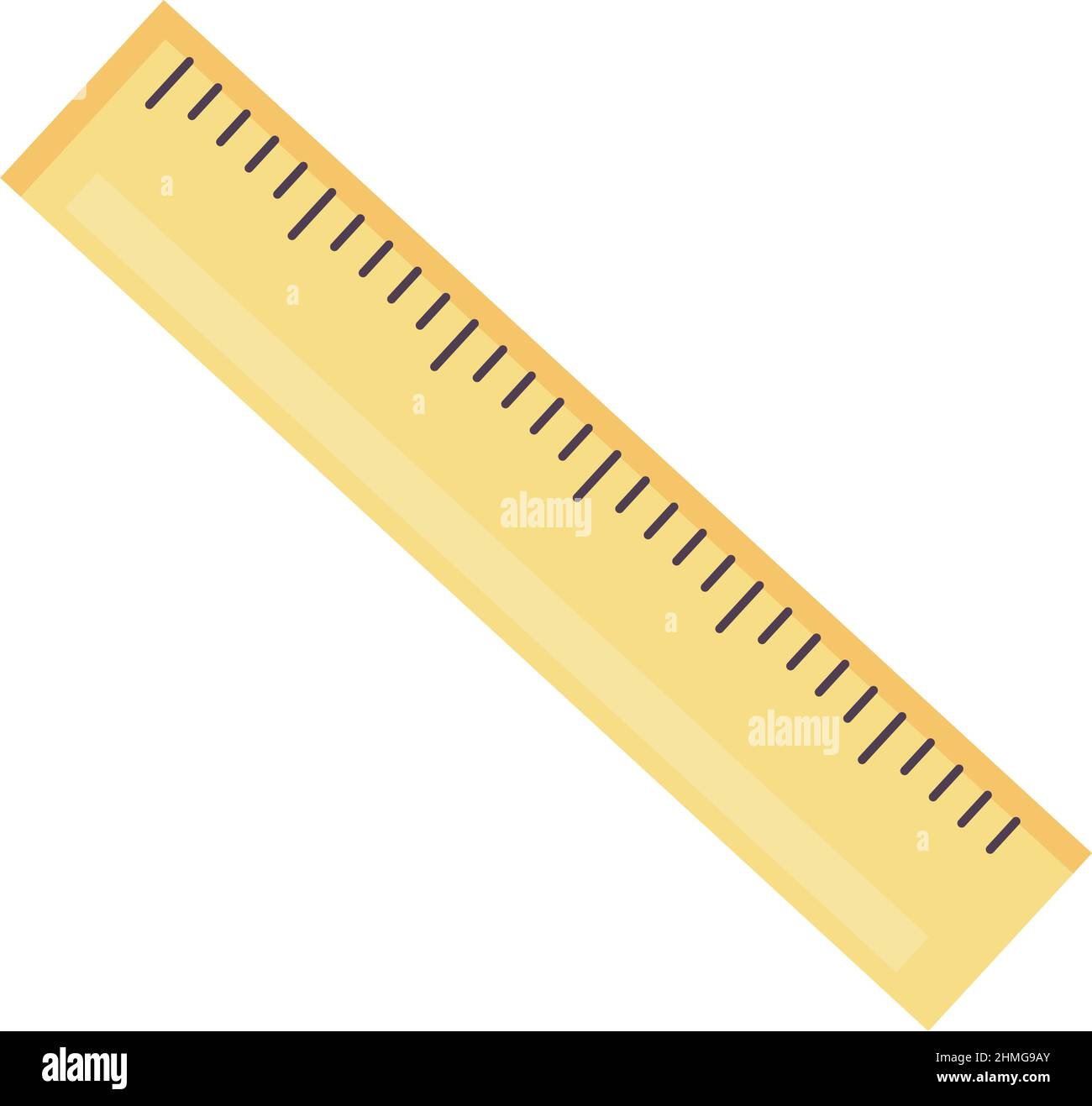 ruler school supply Stock Vector Image & Art - Alamy
