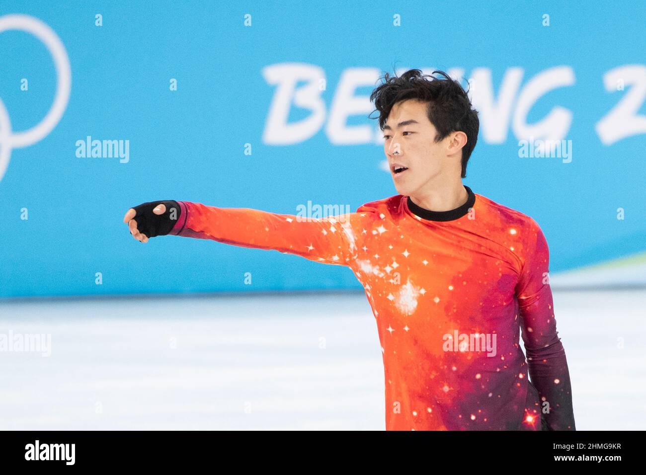 Beijing, China. 10th February, 2022. Nathan Chen (USA) February 10 ...