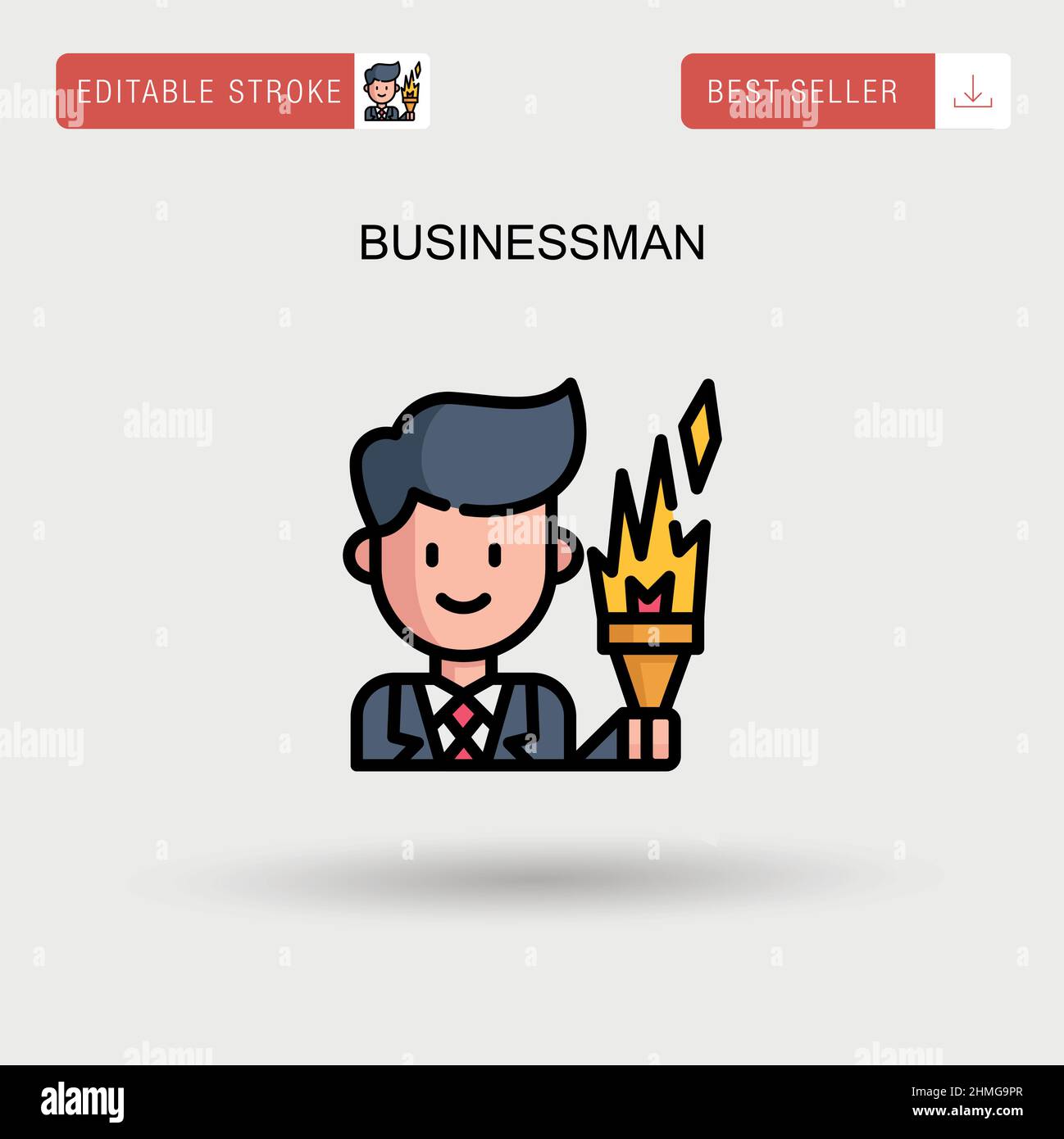 Businessman phone office Stock Vector Images - Alamy