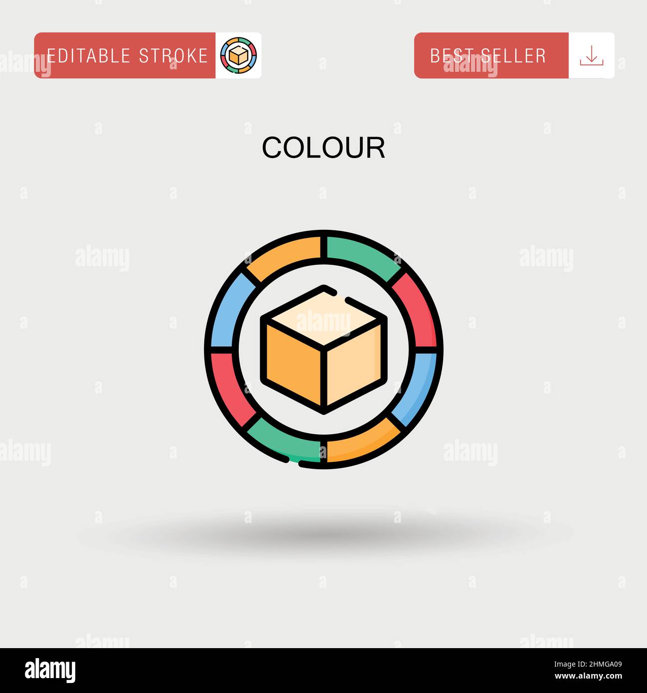 The colour of nature Stock Vector Images - Alamy