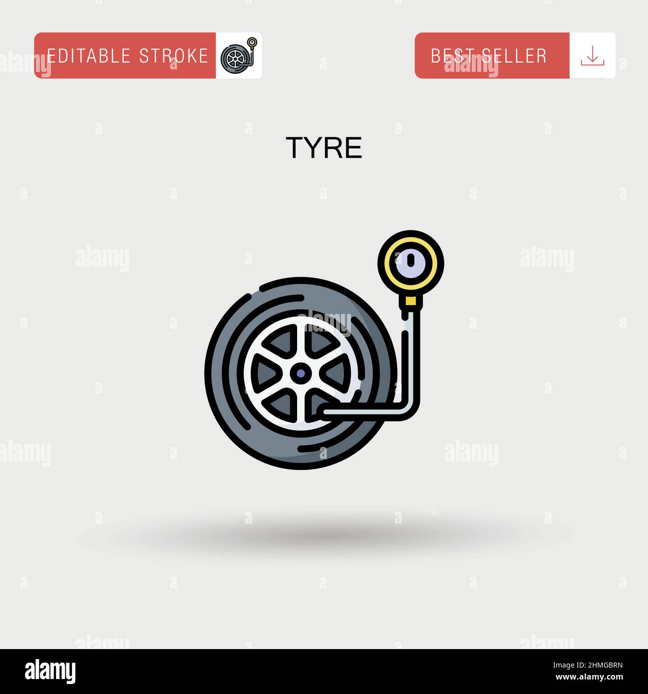 Car race track rubber tyres Stock Vector Images - Alamy