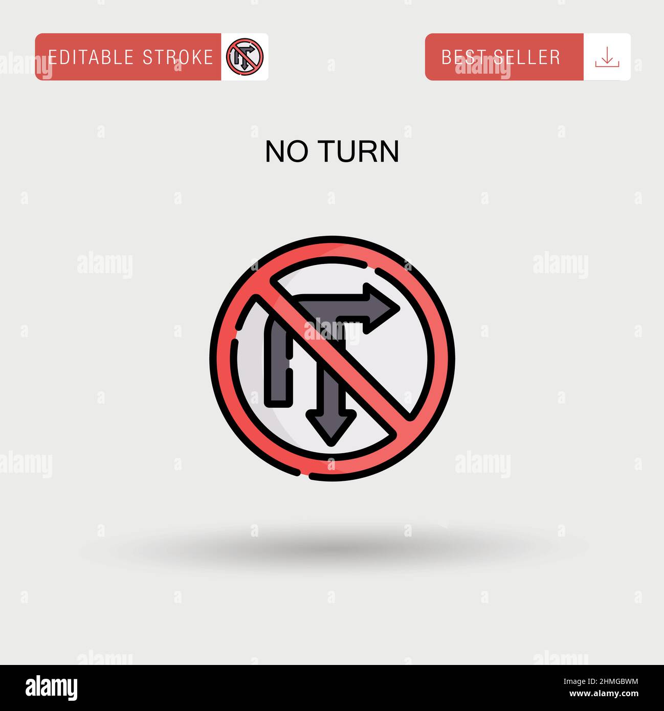 Turn back symbol hi-res stock photography and images - Alamy