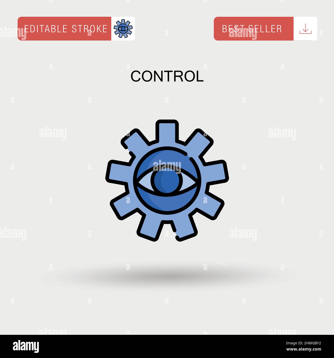 Control Simple vector icon Stock Vector Image & Art - Alamy