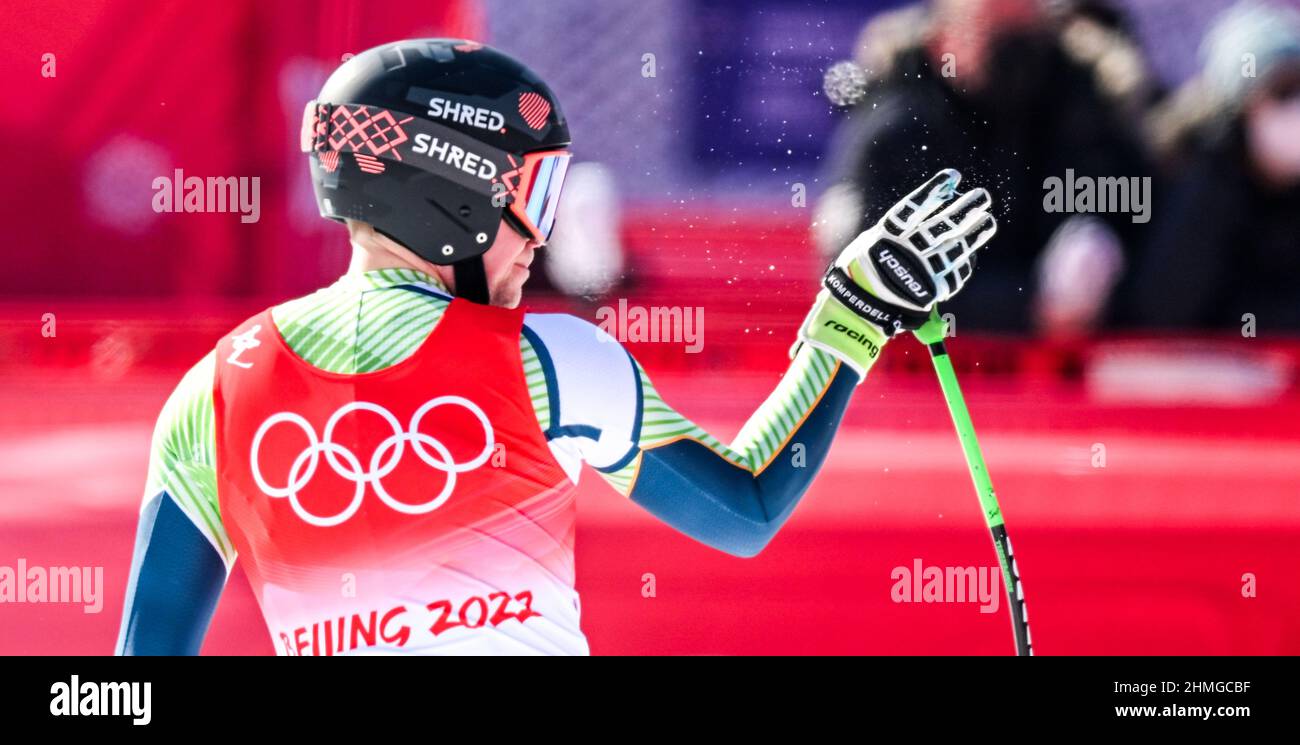 Beijing, China. 10th Feb, 2022. Jack Gower of Ireland competes during ...