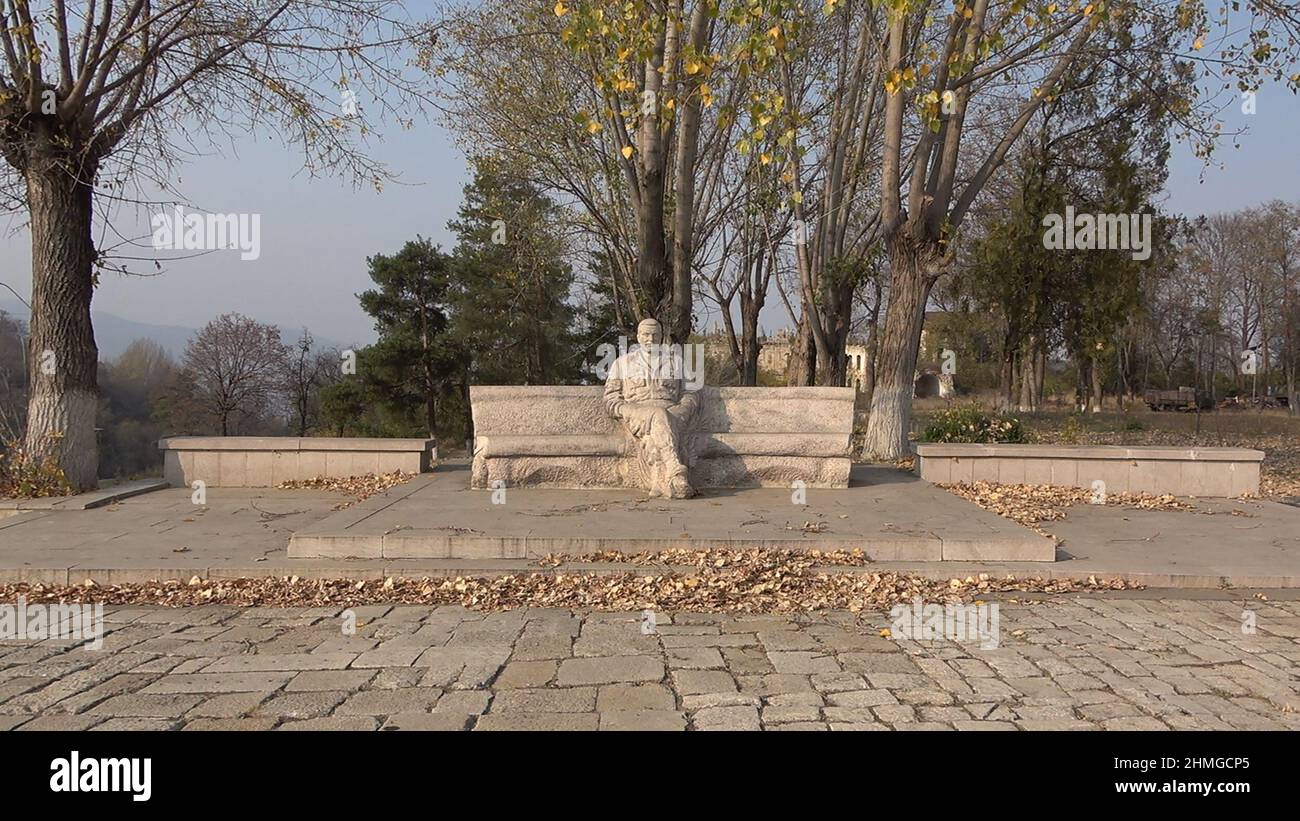 The statue of Armenian military commander and politician Vazgen ...
