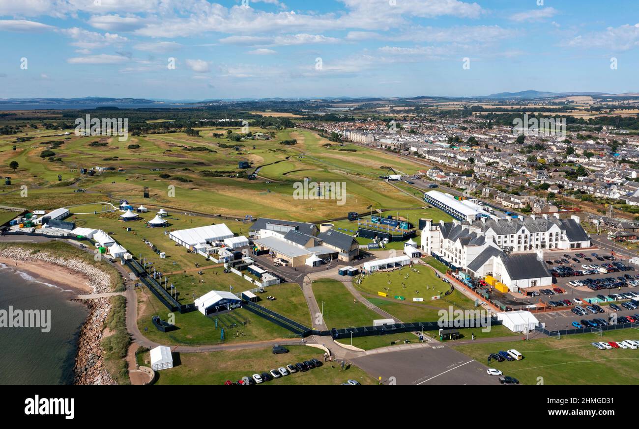 Aerial view carnoustie hi-res stock photography and images - Alamy
