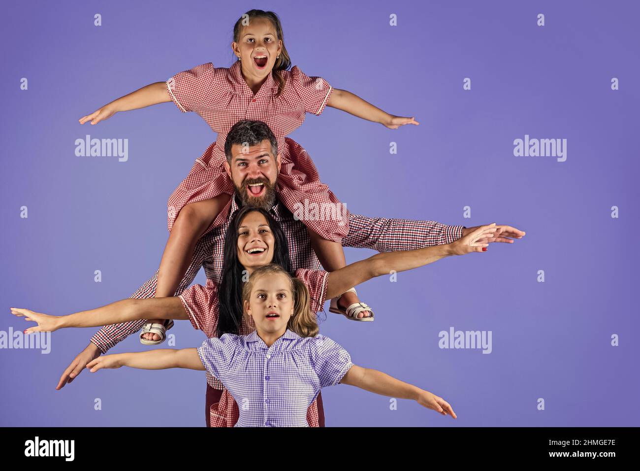 happy family spend time together and have fun, family day Stock Photo ...