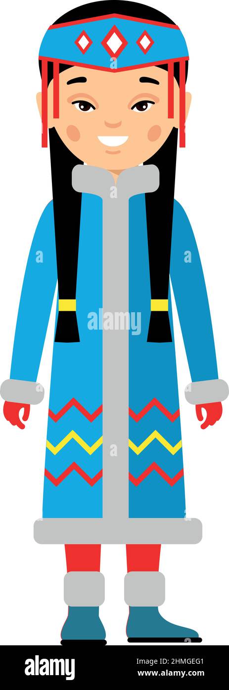 Girl in costume dressed Stock Vector Images - Alamy