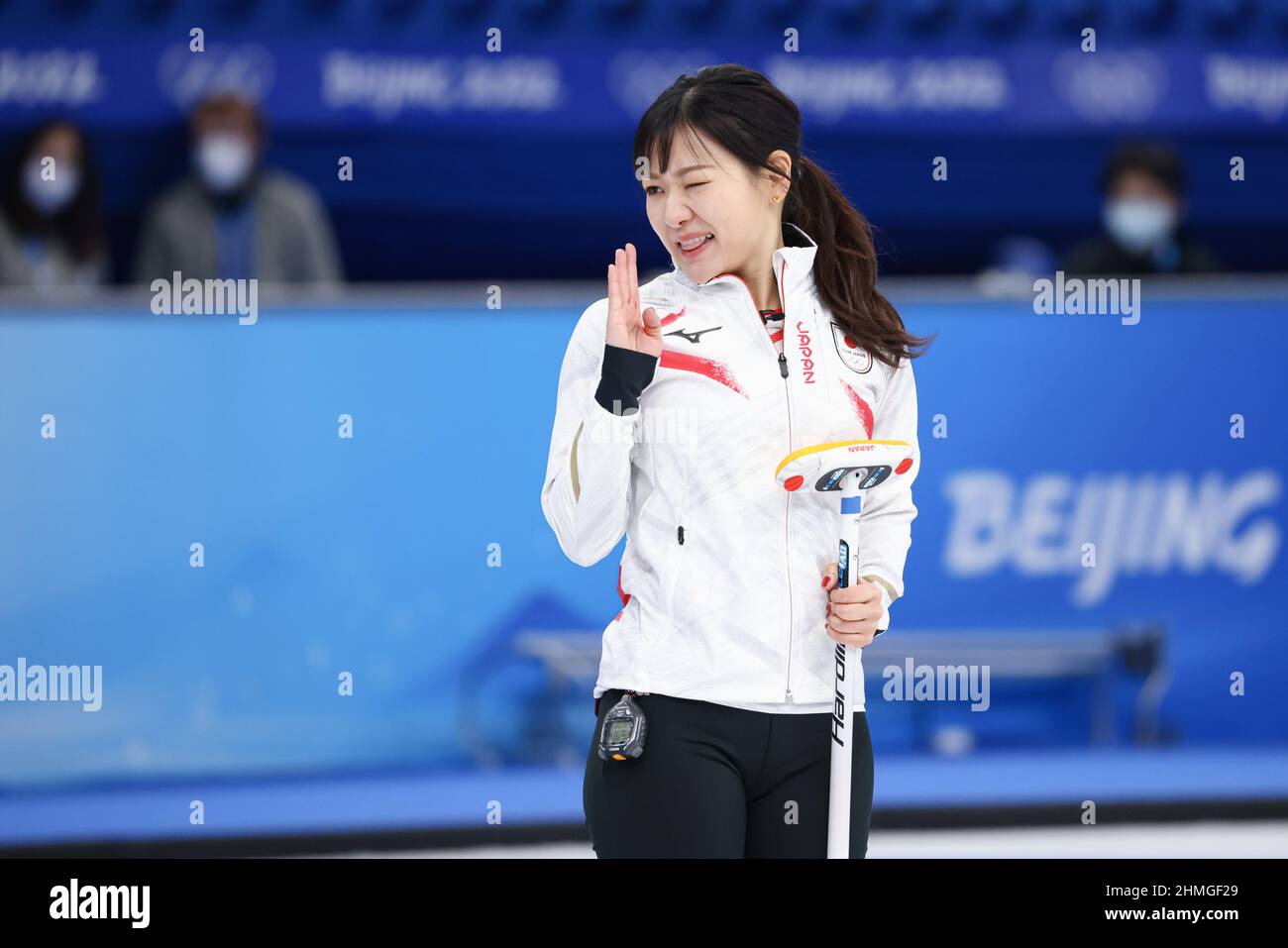 Beijing, China. 10th Feb, 2022. Chinami Yoshida (JPN) Curling : Women's ...