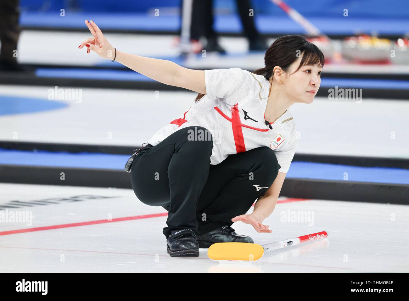 Beijing, China. 10th Feb, 2022. Chinami Yoshida (JPN) Curling : Women's ...