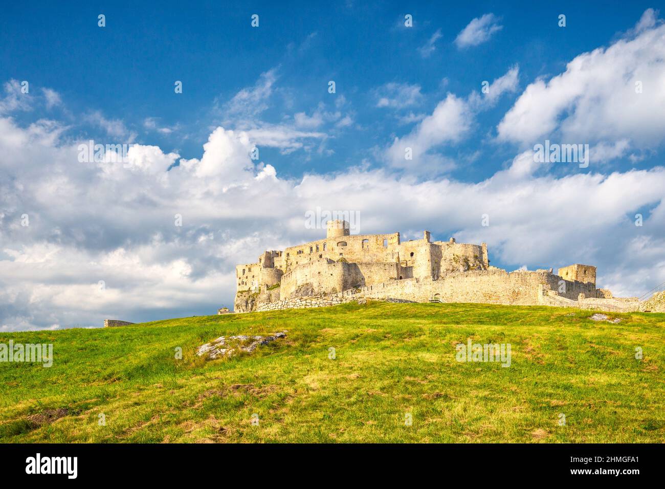 The medieval castle Spis, central Europe, Slovakia Stock Photo - Alamy