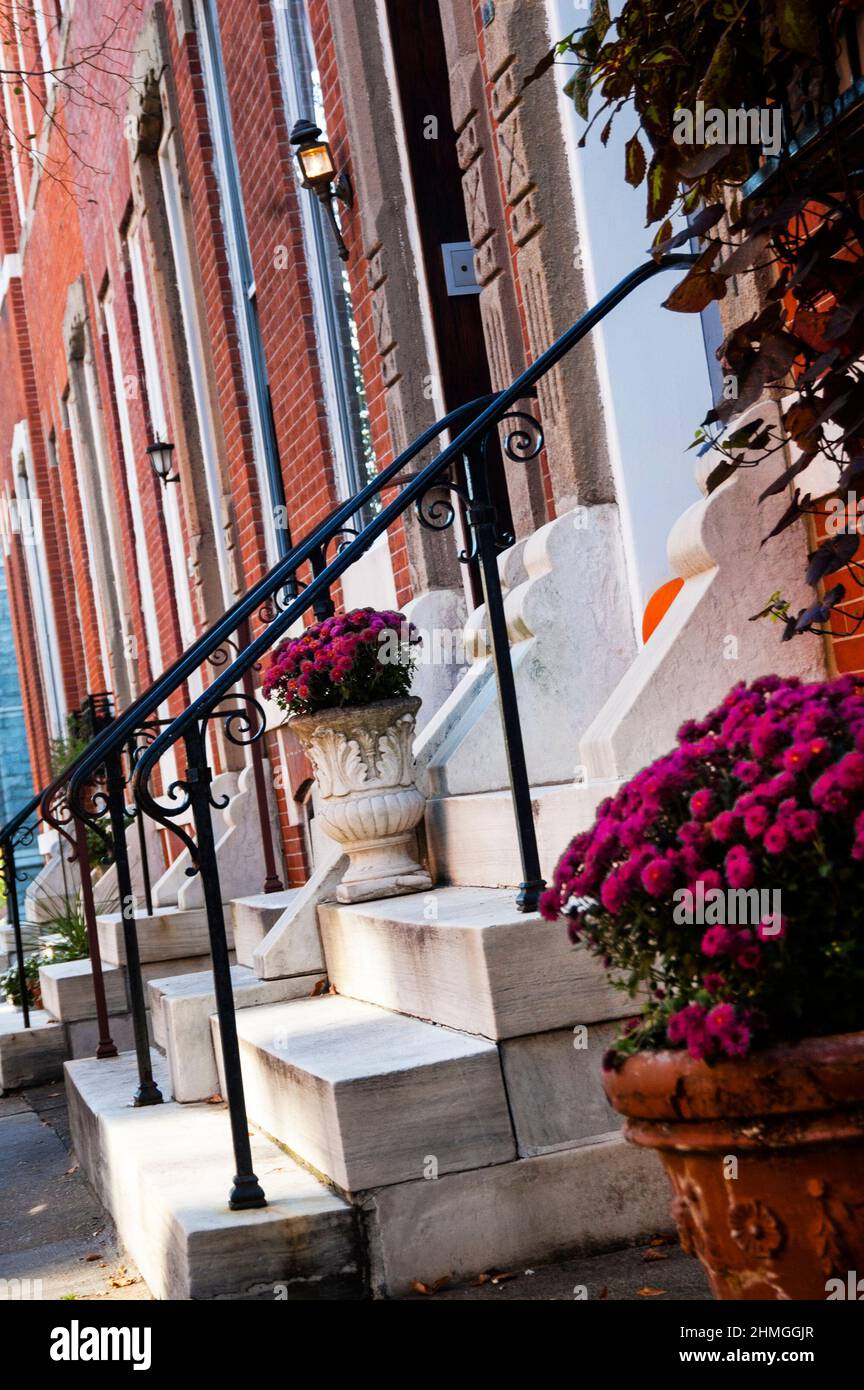 Baltimore Iconic Marble Steps High Resolution Stock Photography and ...