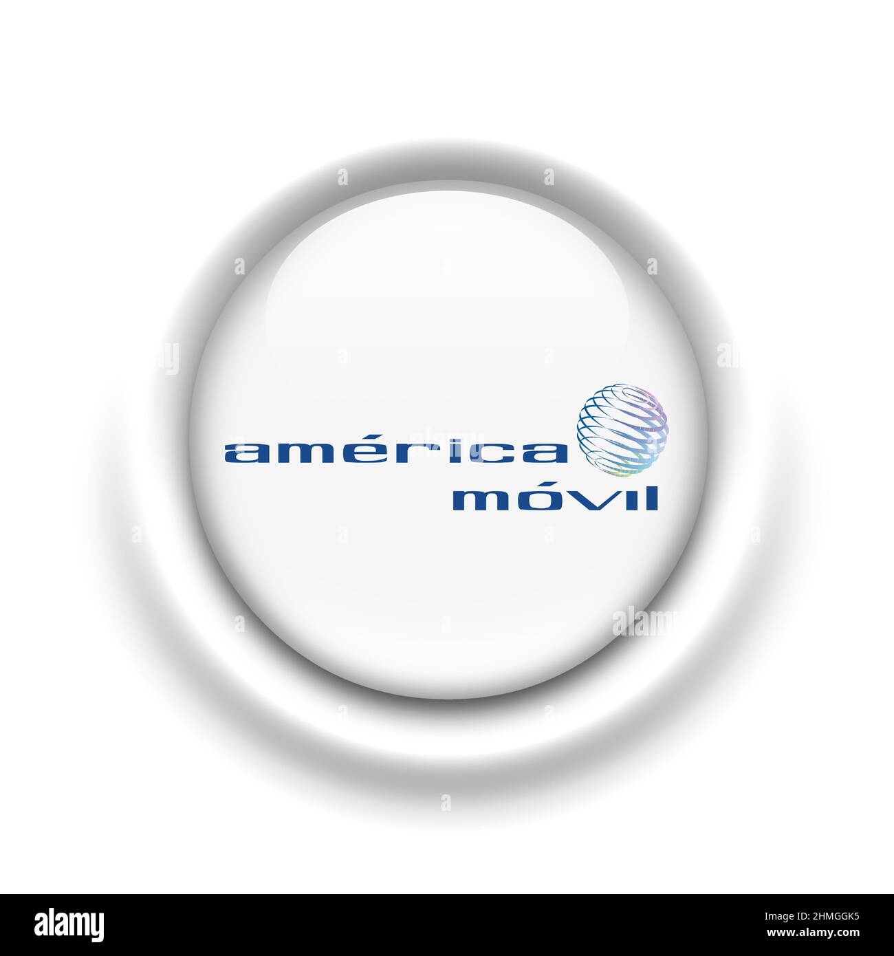 América móvil logo hi-res stock photography and images - Alamy