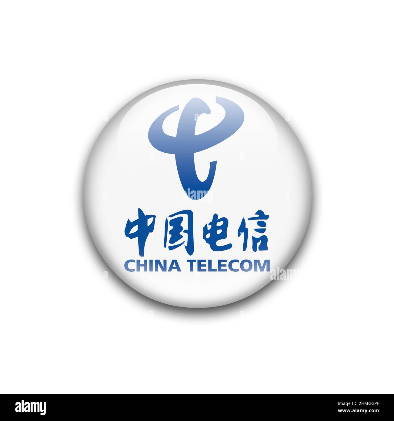 China Telecom logo Stock Photo - Alamy