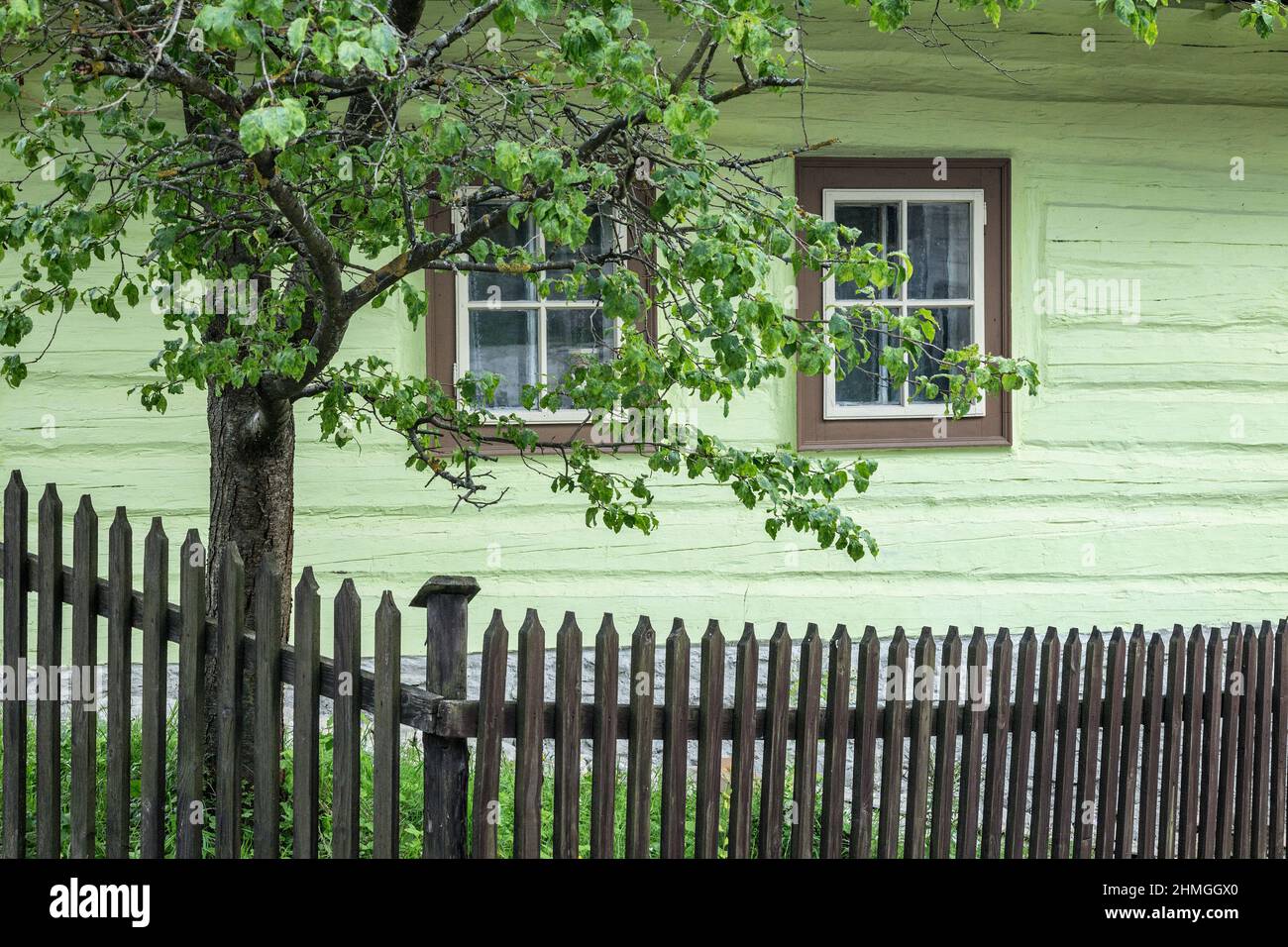 Ancient wooden windows hi-res stock photography and images - Alamy