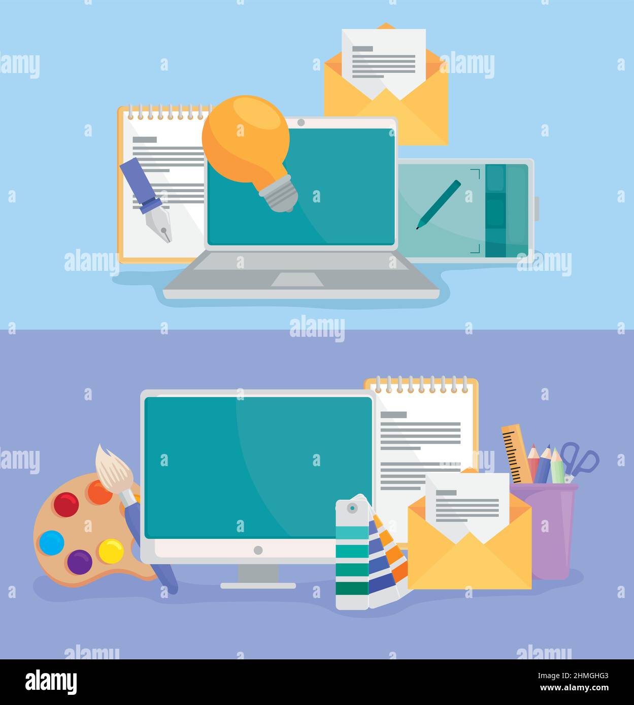 designer digital drawing tools Stock Vector Image & Art - Alamy