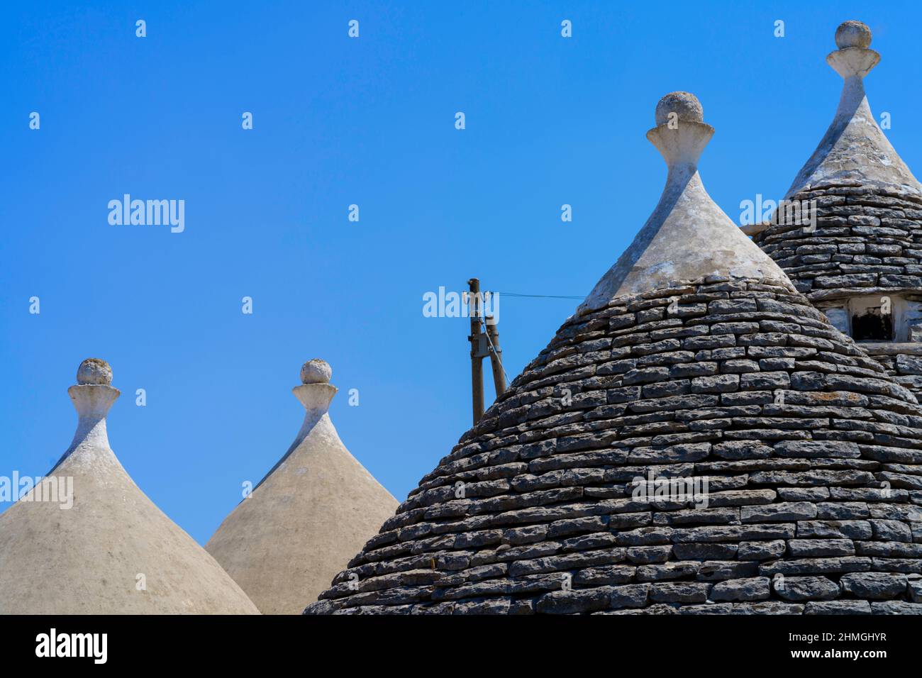 Alberobello, Bari province, Apulia, Italy: exterior of the famous ...