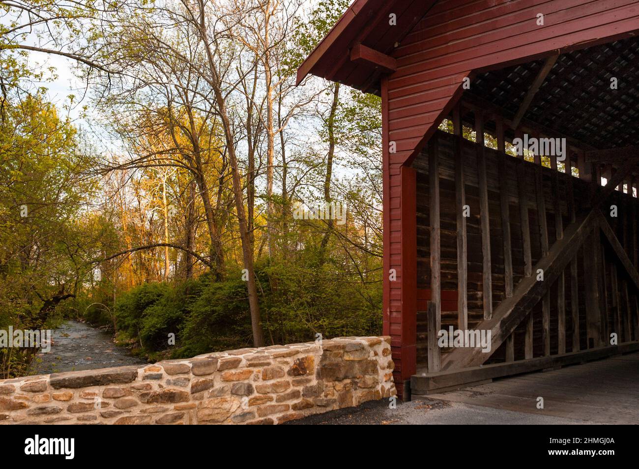 Smallest of the countys covered bridges hi-res stock photography and ...