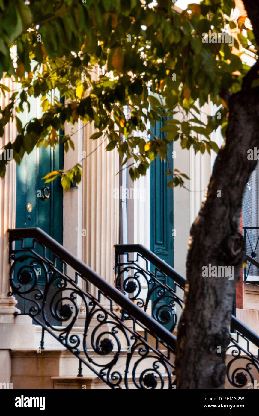 Washington Square neighborhood in Baltimore, Maryland Stock Photo - Alamy