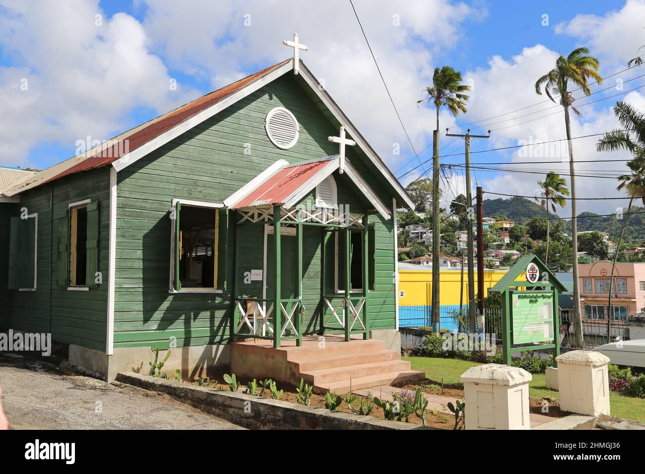 Holy Trinity Episcopal Anglican Church, Trinity Church Road, Castries ...