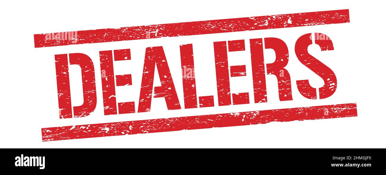 Dealers word hi-res stock photography and images - Alamy
