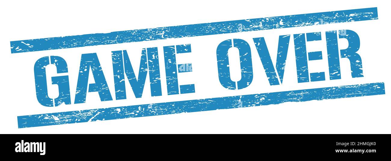 Game over stamp hi-res stock photography and images - Alamy