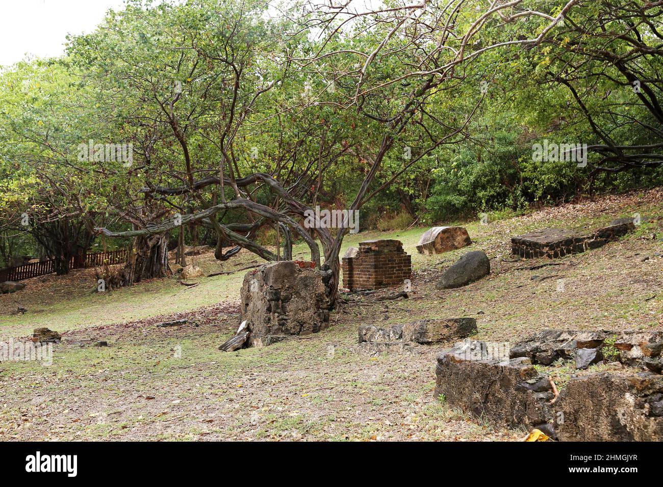 Cemetery, Pigeon Island National Landmark, Rodney Bay, Gros Islet ...
