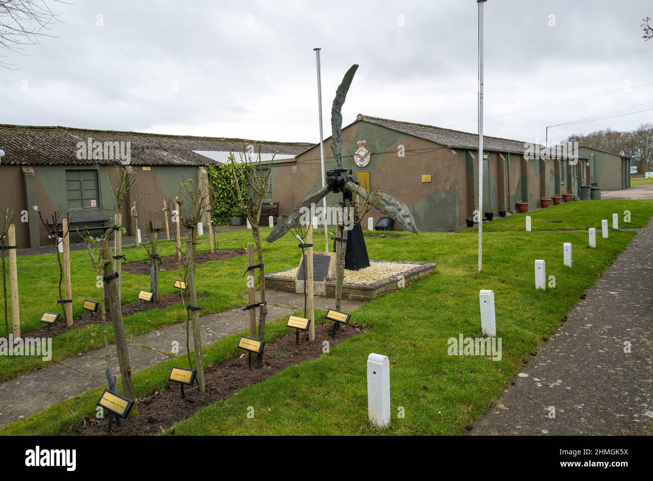 Old propellor from crashed World War II bomber on display at the ...