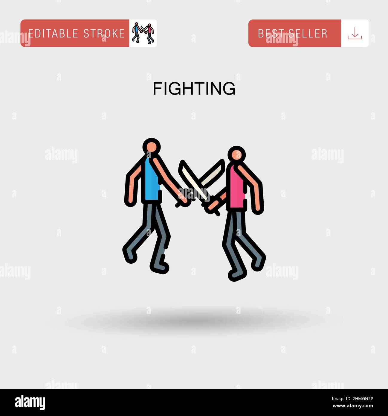People fighting Stock Vector Images - Alamy