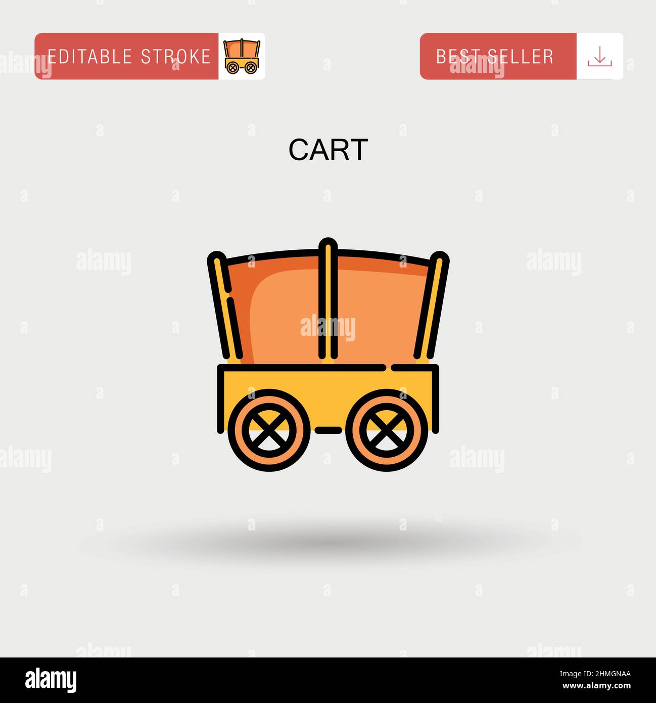 Simple cart hi-res stock photography and images - Alamy