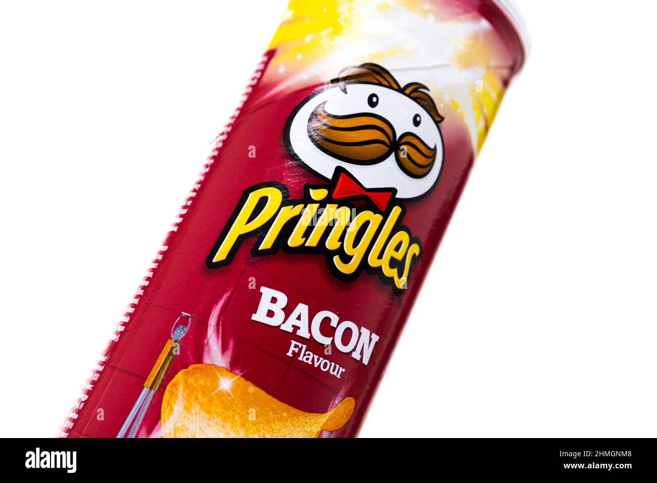 packaging of potato chips in Pringles on a white background Stock Photo ...