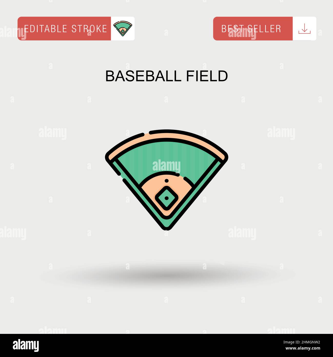 Baseball stadium outfield crowd Stock Vector Images - Alamy