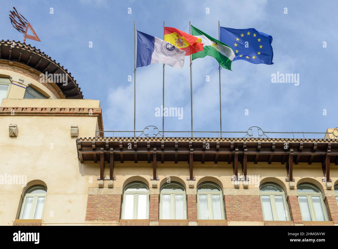 Ancient mediterranean flags hi-res stock photography and images - Alamy