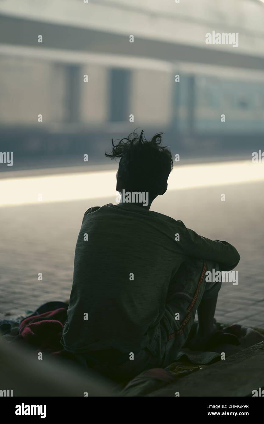 Hardship of homeless hi-res stock photography and images - Alamy