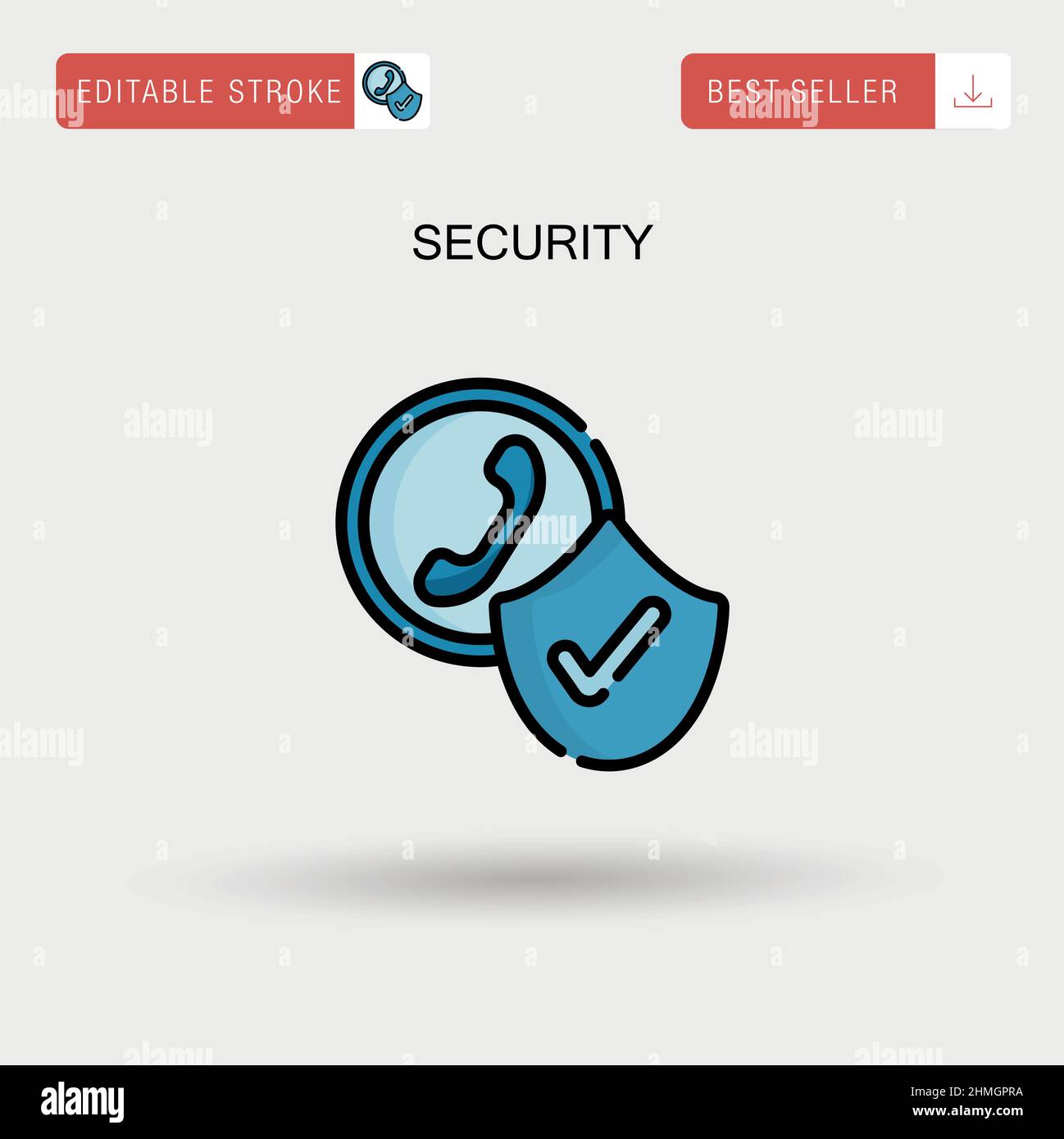 Security Simple vector icon Stock Vector Image & Art - Alamy
