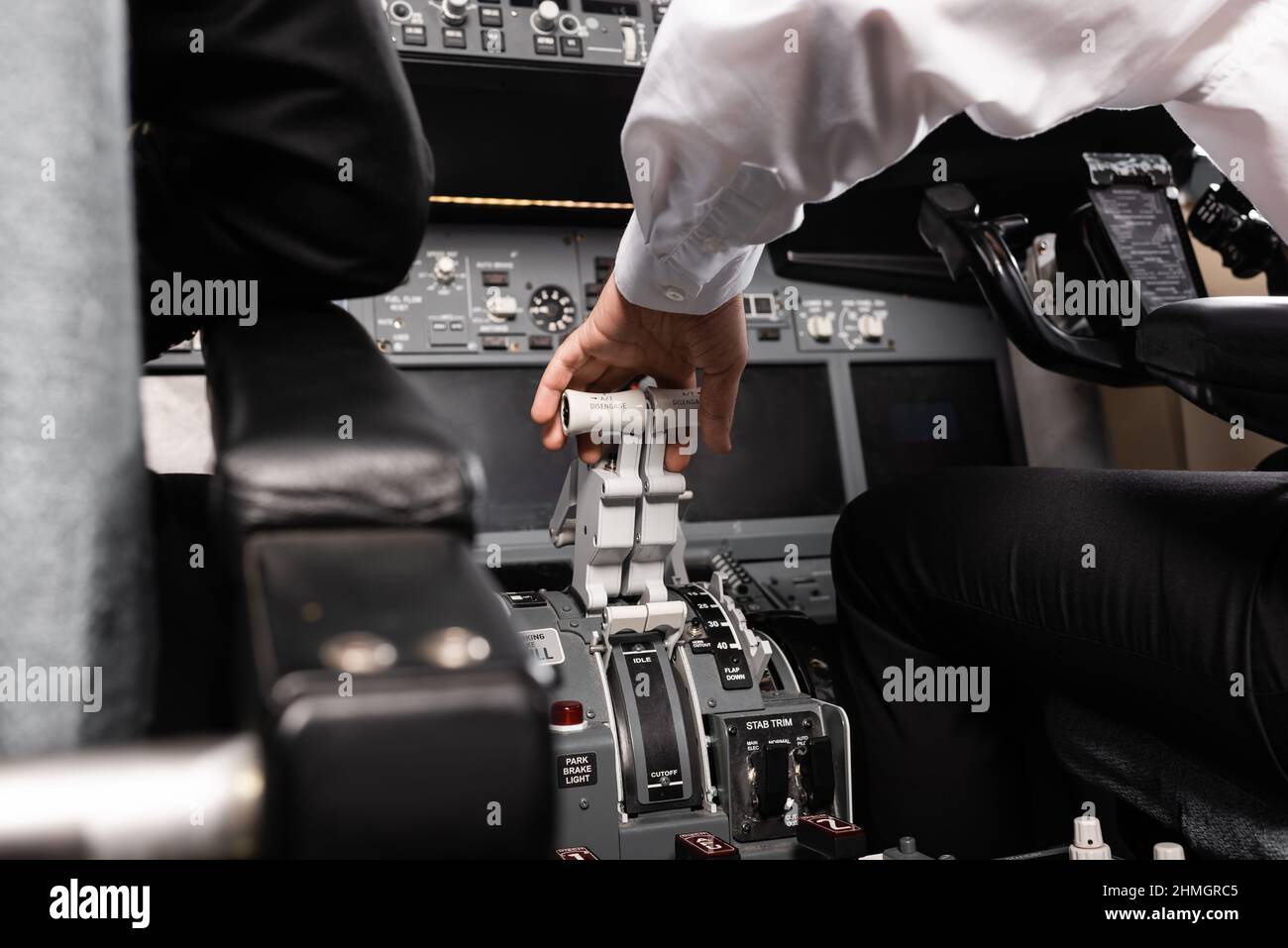 Thrust lever hi-res stock photography and images - Alamy
